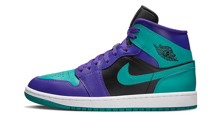 Air Jordan 1 Mid Black Grape I Shade Studios