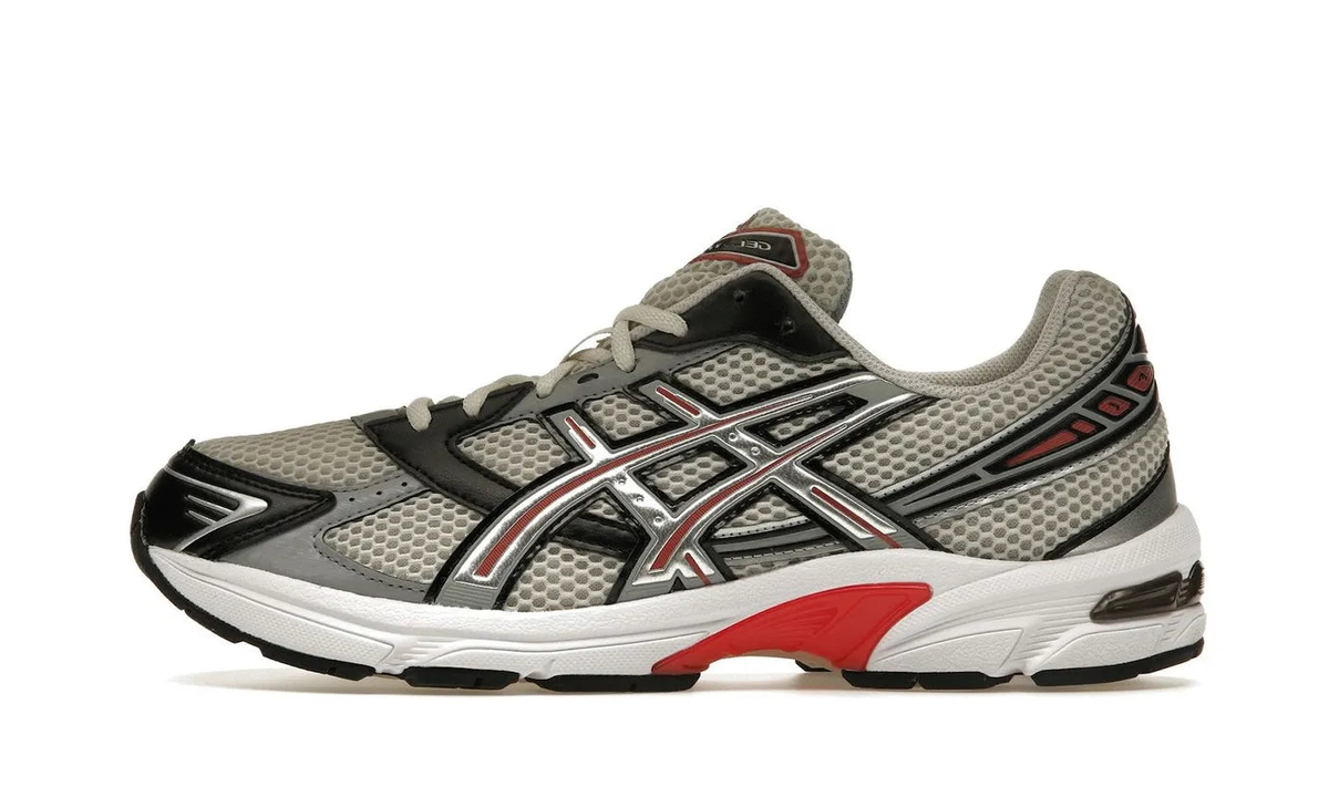 ASICS Gel-1130 Smoke Grey Pure Silver Red I Shade Studios