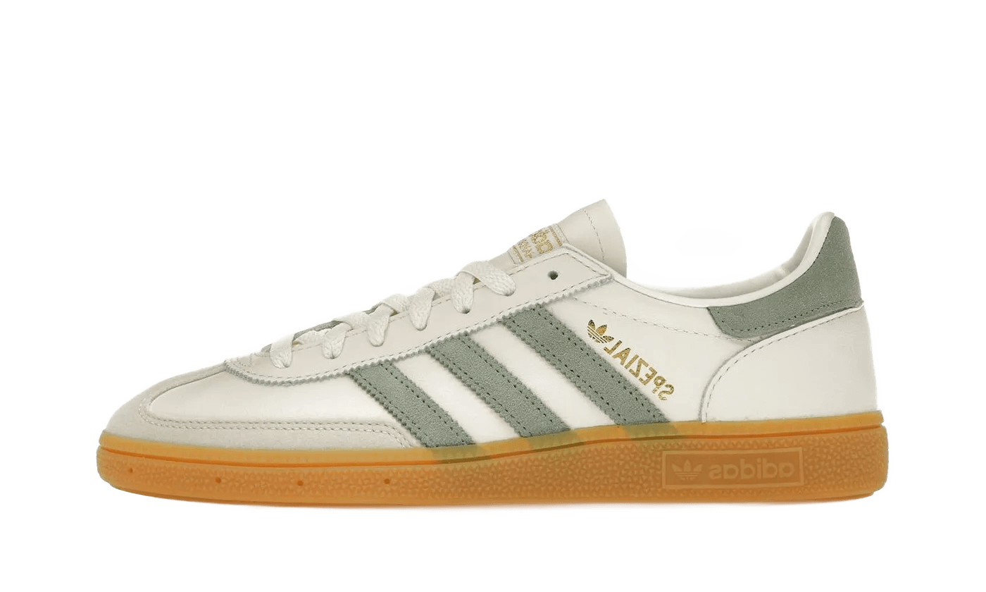 Adidas Handball Spezial Off White Silver Green (IF9730) - Shade Studios