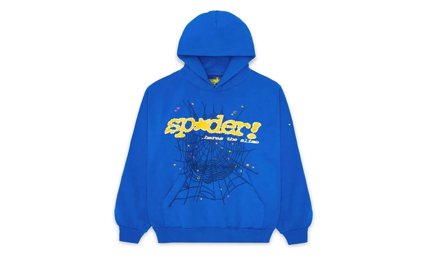 Sp 5 The Sp5der TC Hoodie Blue (SP5D-SPTCHB-BLUE / S5D-SPTCHB-BLUE ...