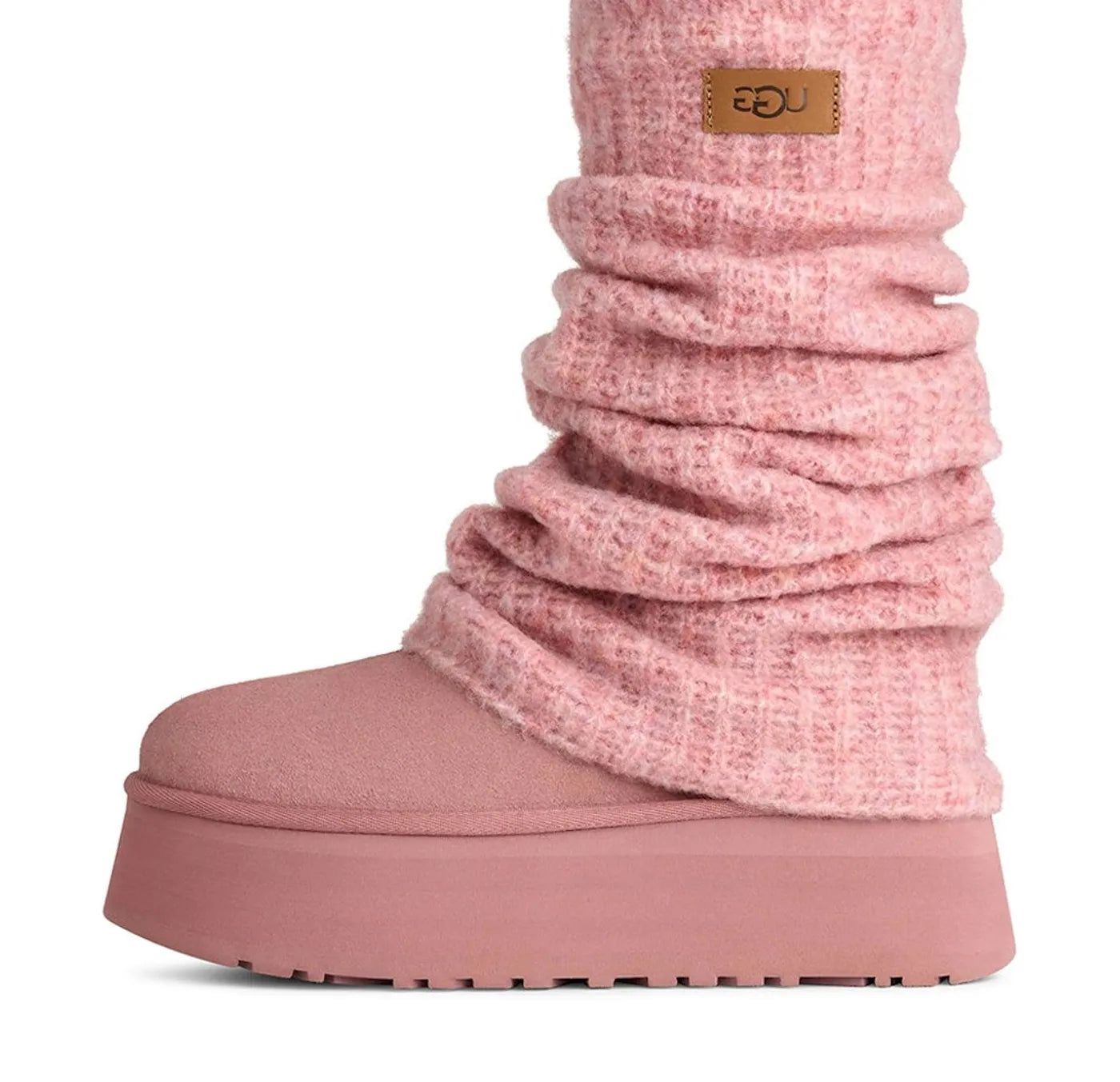 UGG Classic Mini Dipper Legwarmer Boot Pink Dawn (1178990-PDW) - Shade ...